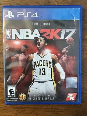 PS4 NBA 2K17 for PlayStation 4 Paul George Cover Basketball Video Game ...