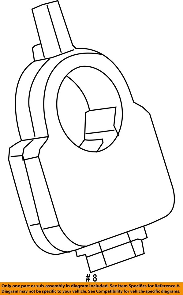 GM OEM Steering Column-Angle Position Sensor 13589991 | eBay