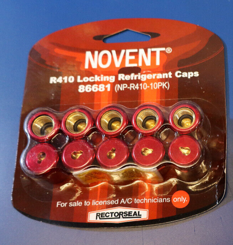RectorSeal 86681 Novent R410 Locking Refrigerant Caps 1- 10pk | eBay