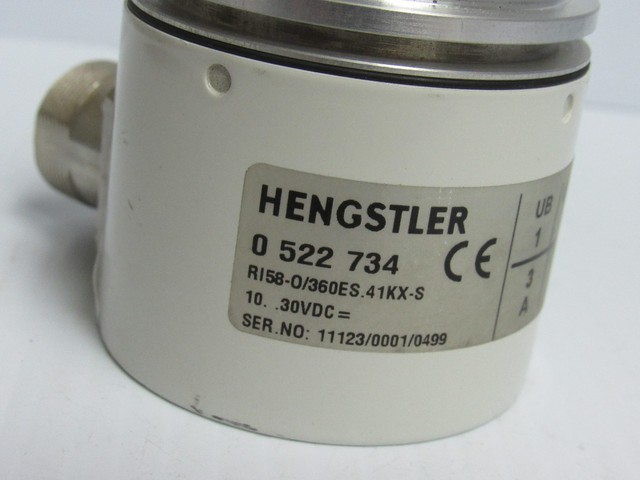 HENGSTLER ENCODER 0-522-734 0522734 RI58-O/360ES.41KX-S 10-30VDC - for ...