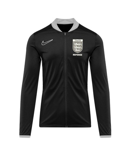 Nike Academy 25 FA Referee Jacket (2025-2026) Free FAMOA Badge, Black ...