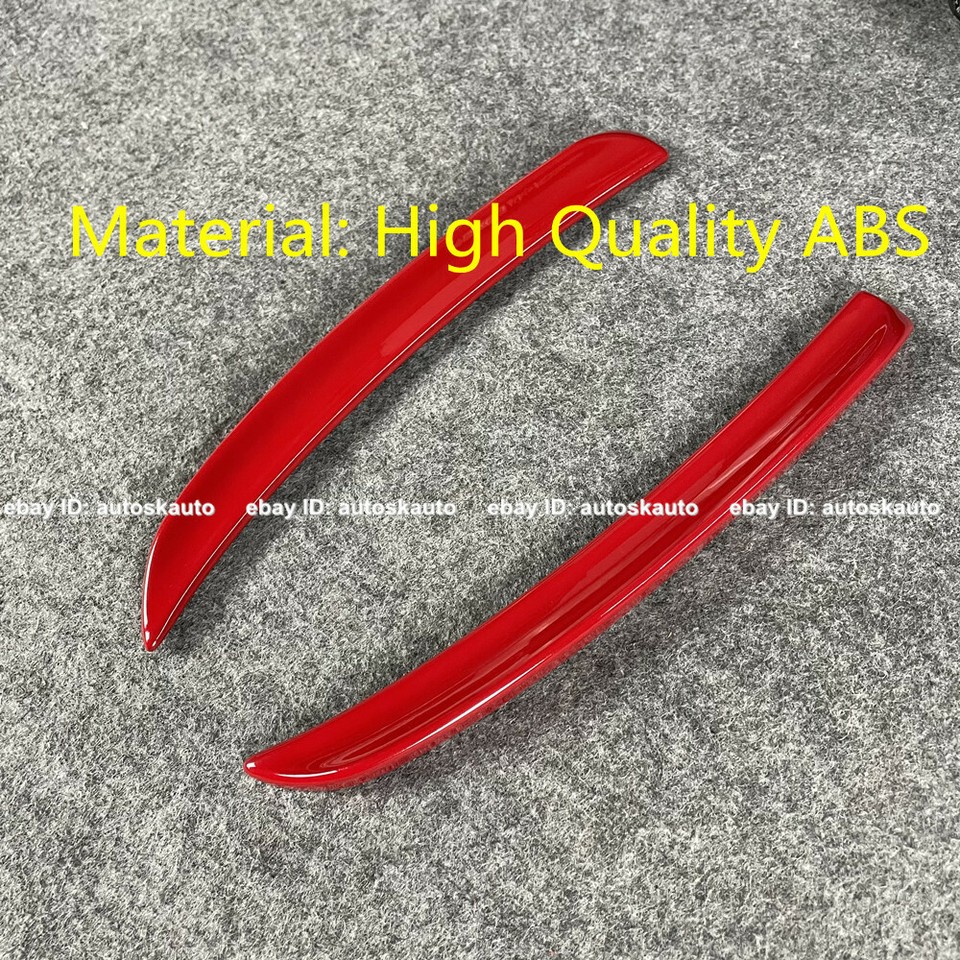 Fit Mini F56 Cooper S 2013-18 Rear Trunk Spoiler Roof Wing Real Carbon ...