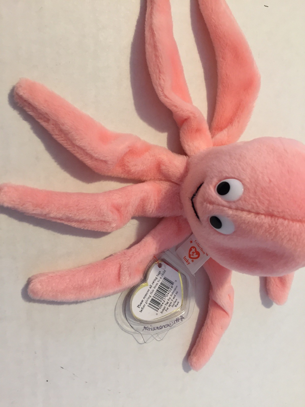 Rare TY Beanie Baby INKY With Errors, PVC Pellets 1993 1994 | eBay