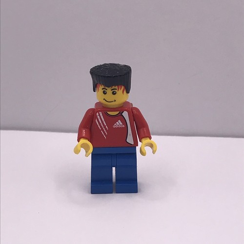 NICE Lego SOCCER Minifigure ADIDAS Rare #11 Torso Shirt ADDIDAS Minifig ...