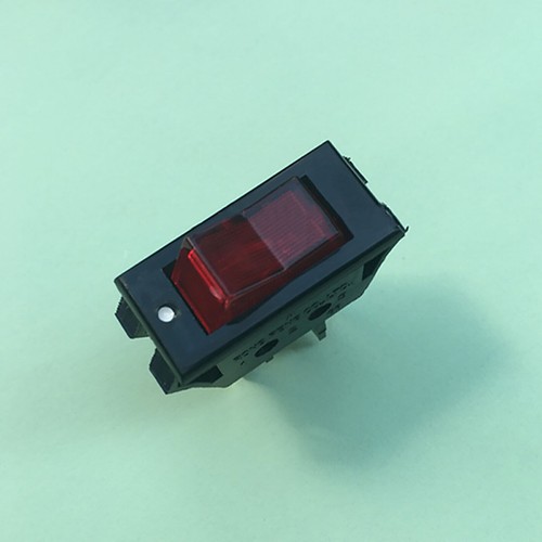 3 Pins 2 Positions Red Button Rocker Switch Accessory RF-1001 Part for ...