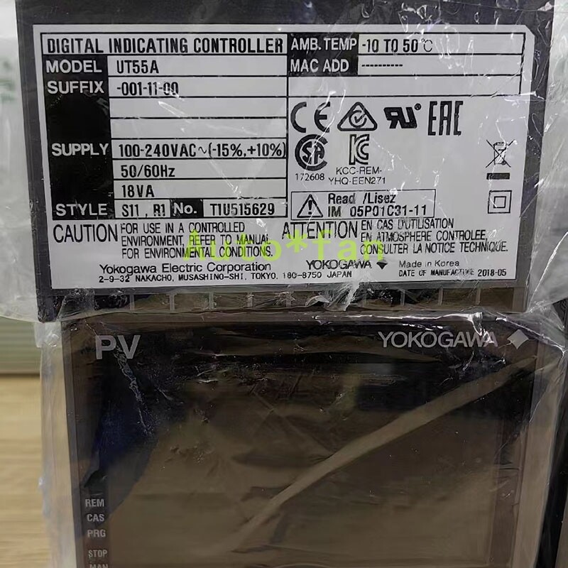 1PCS New UT55A-001-11-00 Digital Indicating Controller 100-240VAC | eBay