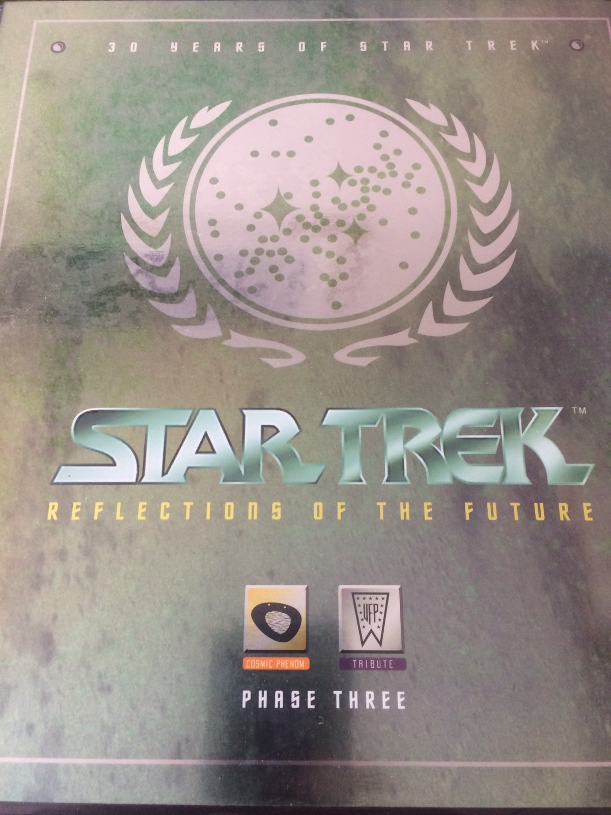 Star Trek Reflections Of The Future Phase 3 Trading Cards - Complete ...