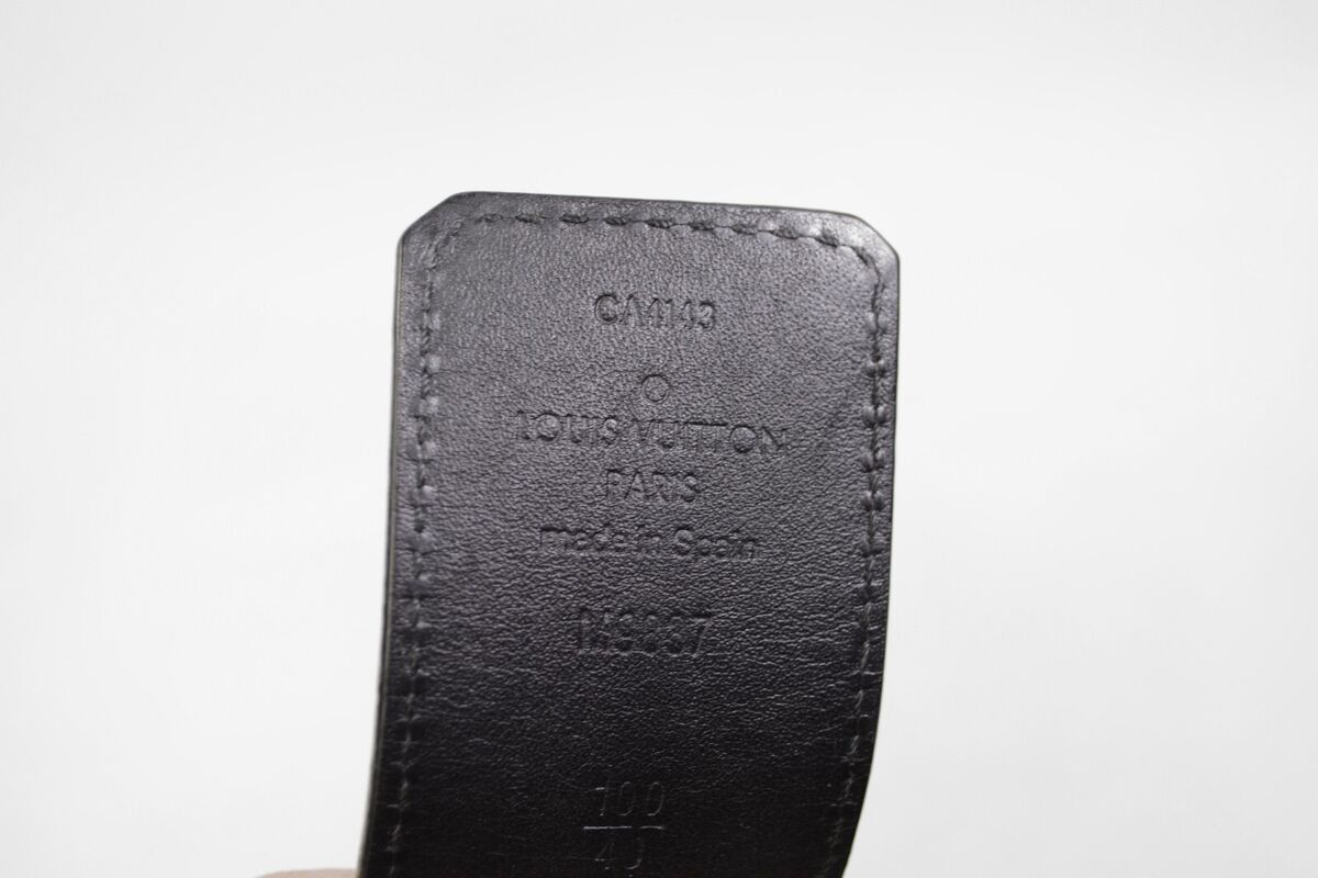 Louis Vuitton Cintura 40mm LV Initiales Belt M9887 100/40 Louis Vuitton Cintura 40mm LV Initiales Belt M9887 100/40