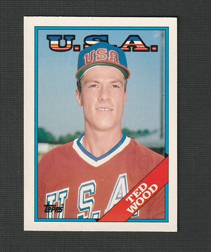 1988 Topps Traded Ted Wood #130T Olympics Team USA | eBay