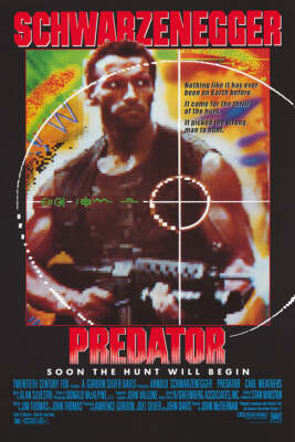 Predator Movie Poster 17 X 12 Reproduction | eBay
