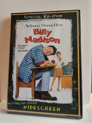 Billy Madison DVD (2004) Adam Sandler Special Edition Widescreen | eBay