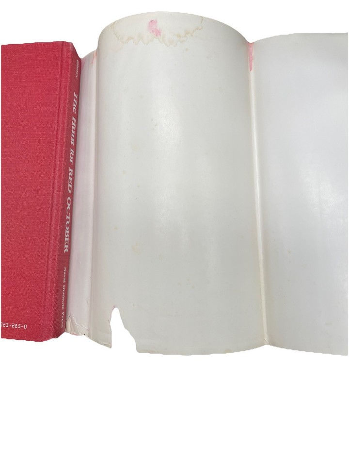 The Hunt for Red October -Tom Clancy - 1st Edition/1st Printing (1984 ...