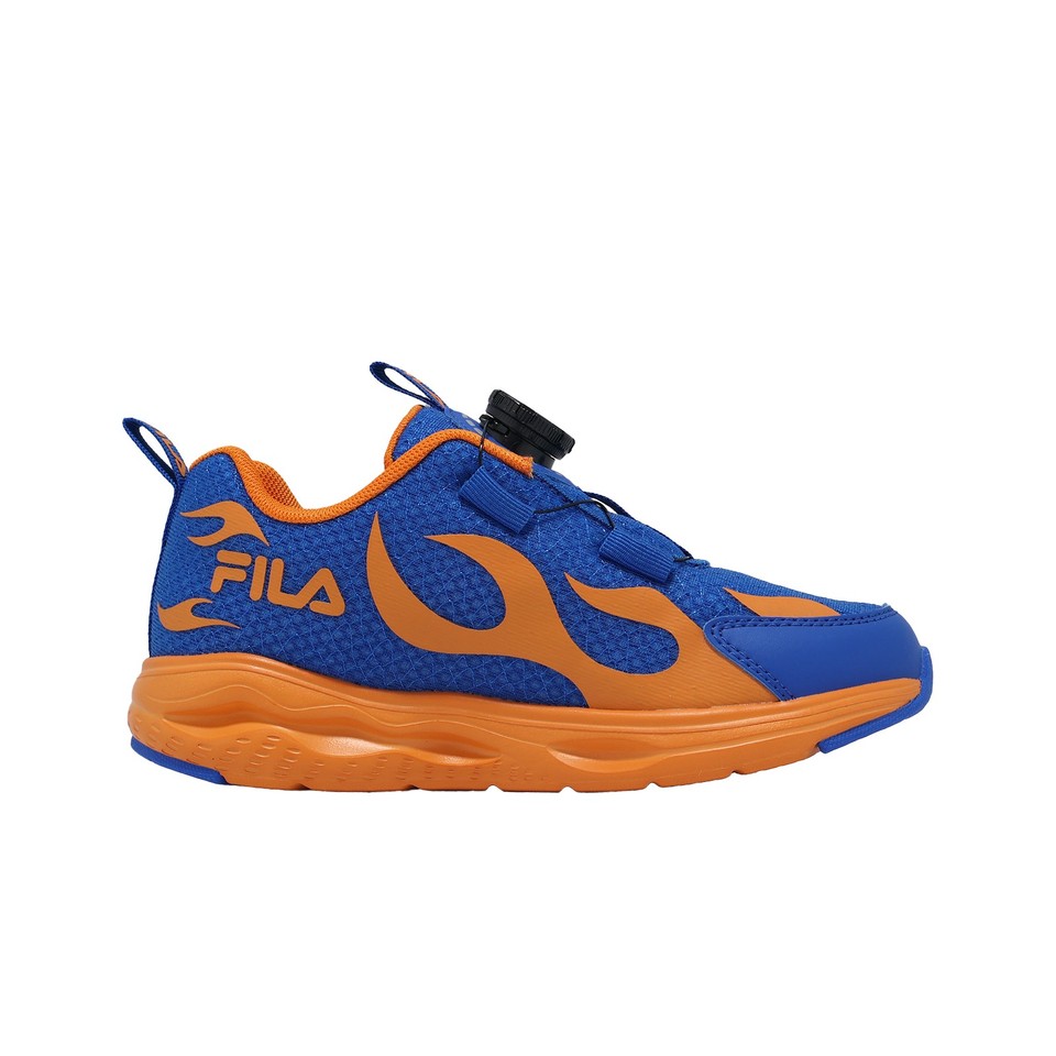 Fila J426A Blue Orange Kids Preschool Lighting Casual Lifestyle Shoes ...