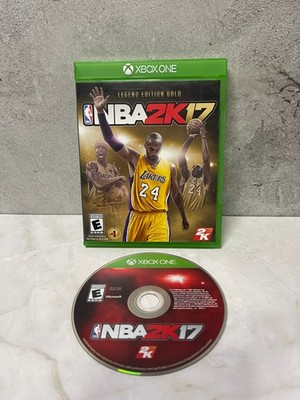 NBA 2K17 Legend Edition Gold (Microsoft Xbox One) - Tested | eBay