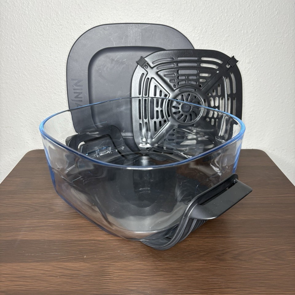 Ninja Crispi 4-in-1 Portable Glass Air Fryer Cooking System with Glass ...