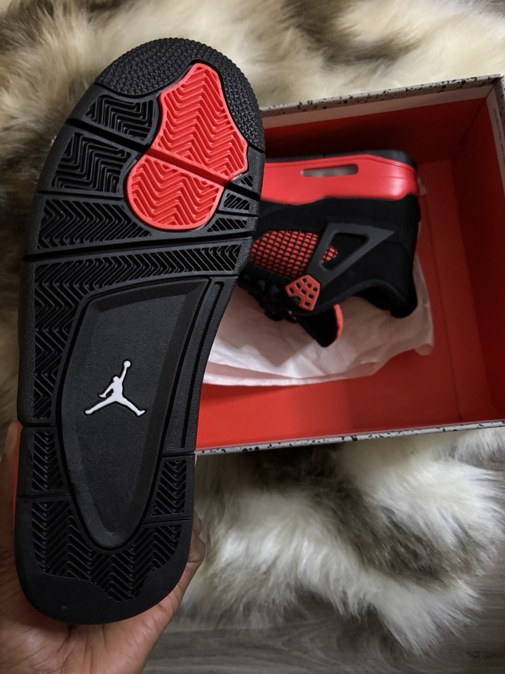 Jordan 4 Red Thunder | eBay UK