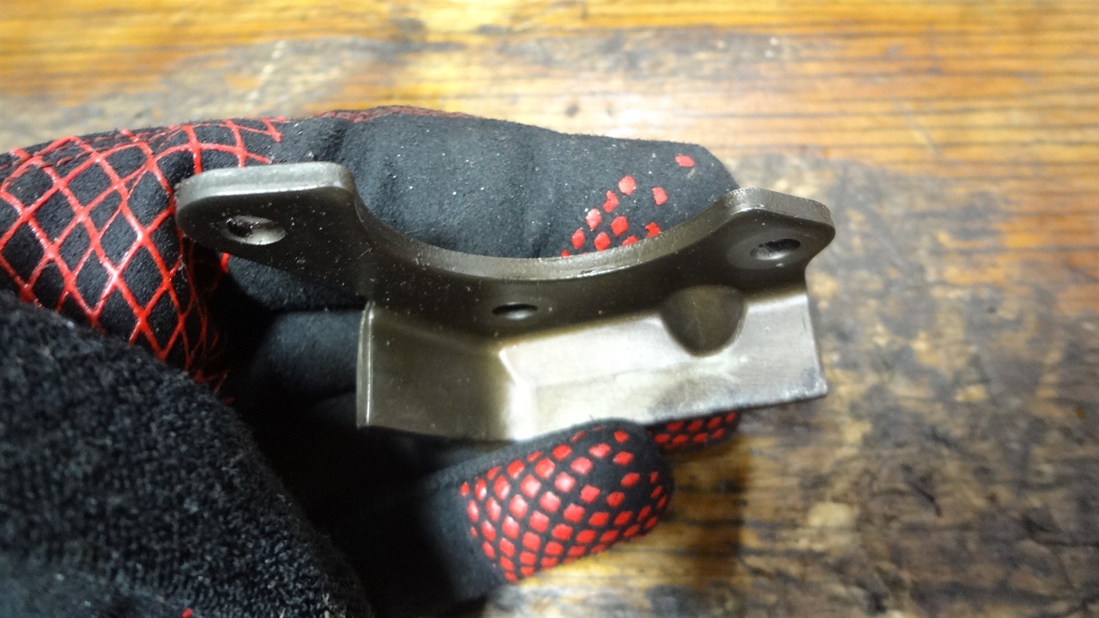 1990 HONDA GOLDWING GL1500 GL 1500 HM697 ENGINE MOTOR BRACKET BRACE ...
