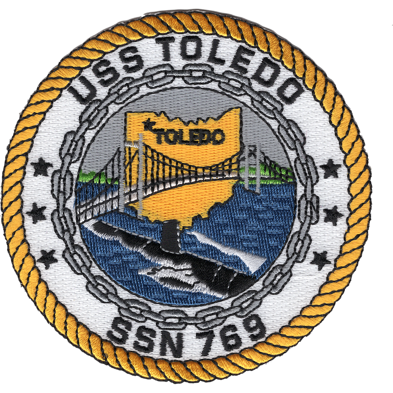 SSN-769 USS Toledo Patch | eBay