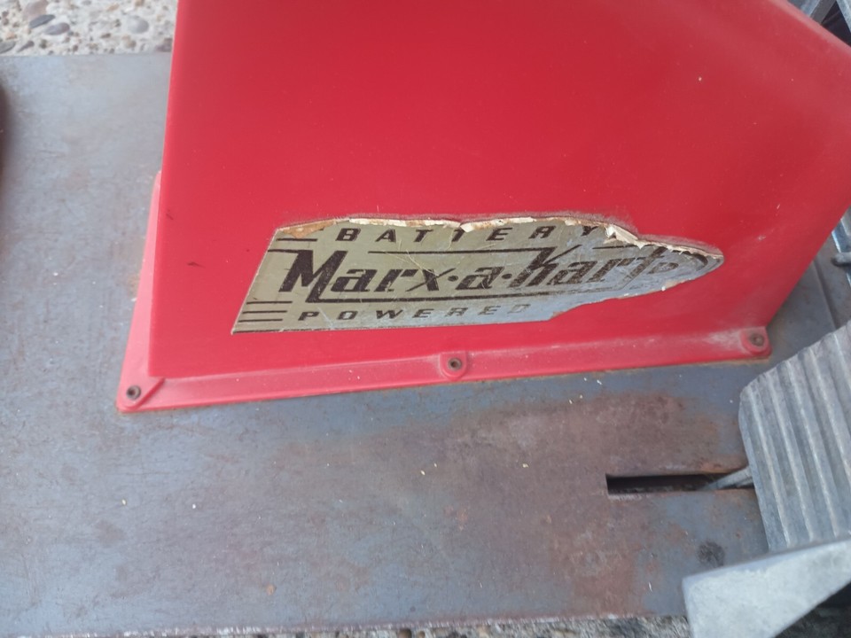 1960's Vintage Marx-A-kart Battery Powered Go Cart | eBay