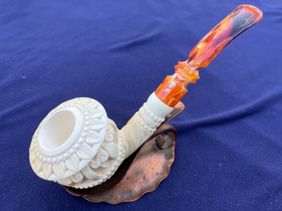Pipe NEW CAO Meerschaum. Mini Magnum Hand Made Calabash. Gorgeous ...