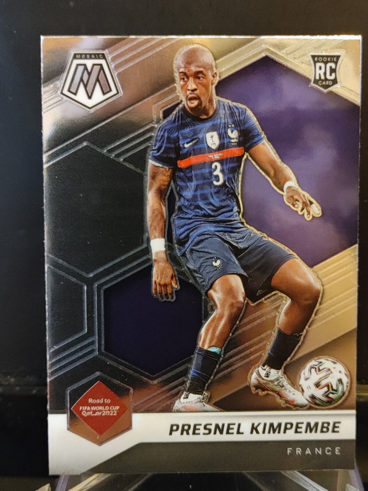 Presnel Kimpembe RC 2021-22 Panini Mosaic FIFA Road to World Cup #4 ...