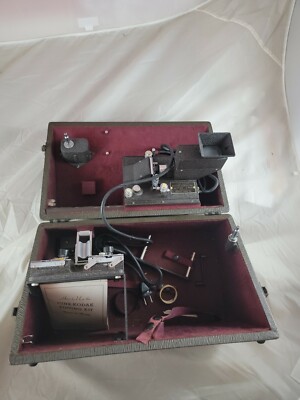 Vintage CINE KODAK 8mm EDITING KIT B-8 VIEWER SENIOR SPLICER Manual ...