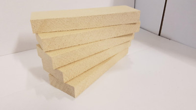 25 x Vermiculite Stove Bricks, Lightweight Fire Brick 230mm x 70mm x ...