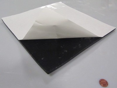 Butyl Rubber Sheet, 60A, Adhesive Backed, 1/4" x 12" x 12" | eBay