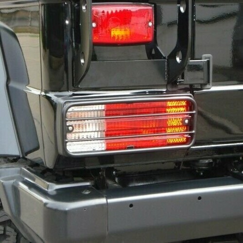For G63 G65 AMG G500 G550 Mercedes W463 W461 Wagon Tail Light Guard Up ...