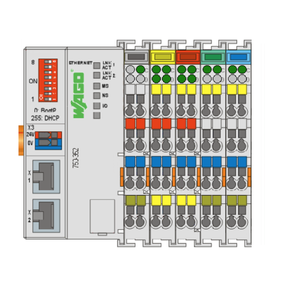 WAGO 750-375 Feldbuskoppler PROFINET IO 2port online kaufen | eBay
