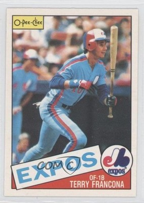 1985 O-Pee-Chee Terry Francona #258 0a1 | eBay