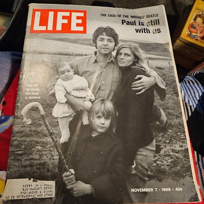 Life Magazine November 7, 1969 Paul McCartney The Case Of The Missing ...