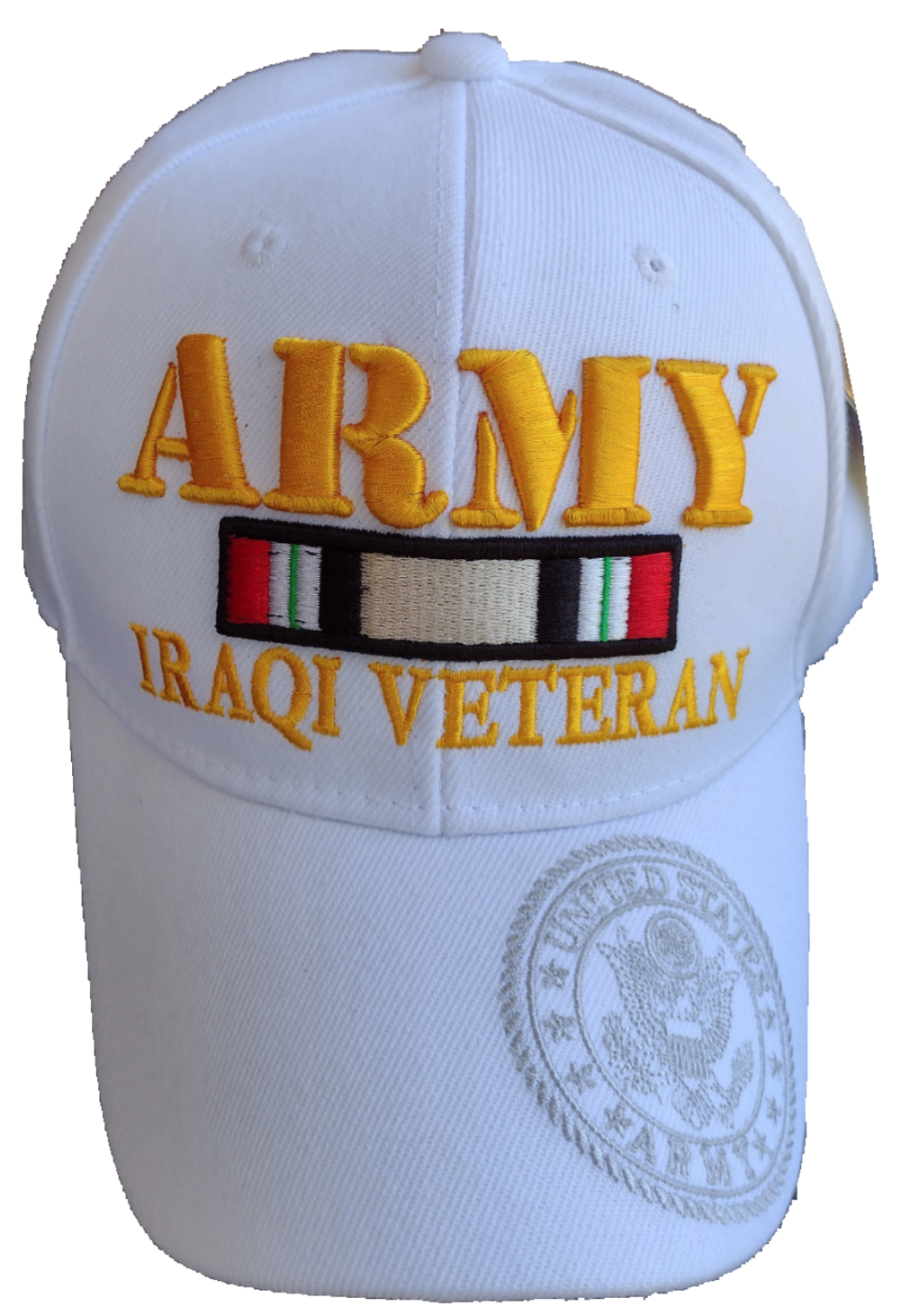 US Army Iraqi Veteran, ribbons, white hat | eBay