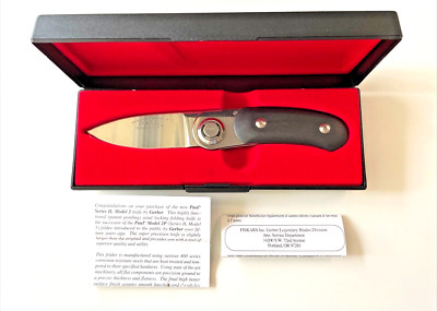 Gerber Paul Series II Model 2 Folding Knife First Production Run USA ...