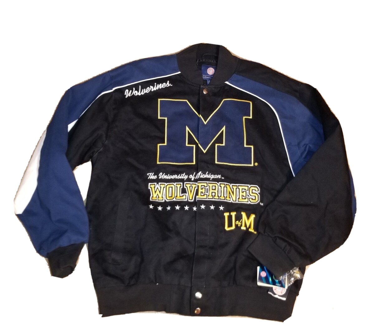Michigan Wolverines Jacket G-III sz XL New DEADSTOCK w Tag NWT DS coat ...