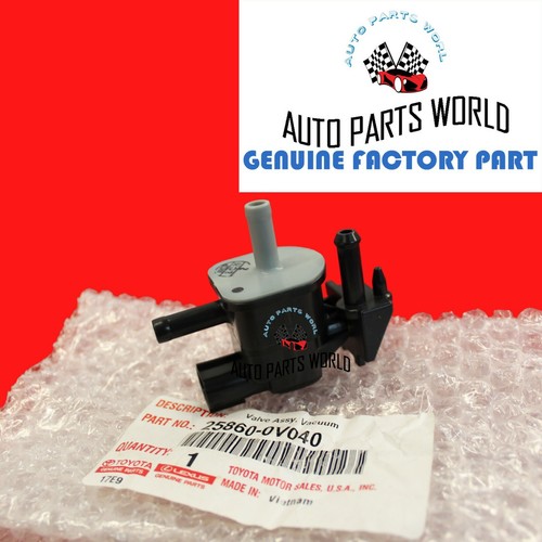 GENUINE TOYOTA 10-17 CAMRY VENZA 2.5L 2.7L VACUUM SWITCHING VALVE 25860 ...