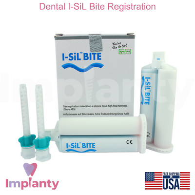 Dental I-Sil Bite Registration Light Blue Dentistry Restoration Rapid-Setting | eBay Australia