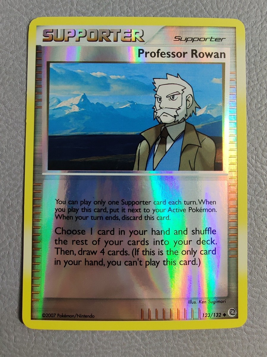 Pokemon Professor Rowan Card