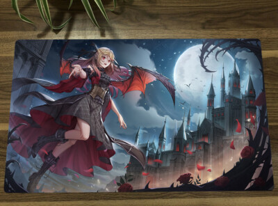 WVICM Duel Playmat Vampire Fraulein TCG CCG Pad Trading Card Game Mat ...