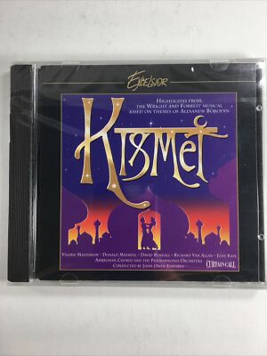 KISMET EXCELSIOR Wright Forrest MUSICAL ALEXANDR BORODIN 1990 CD NEW ...