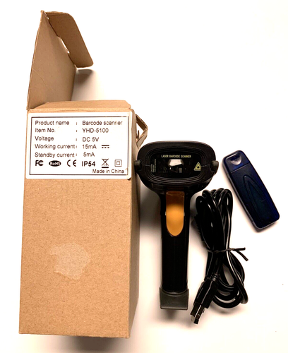 NETUM Wireless Barcode Scanner with USB Connector | eBay