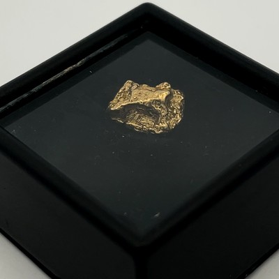CLEAN 2.2g Alaskan Natural Gold Nugget 22k In Presentation Case XRF ...
