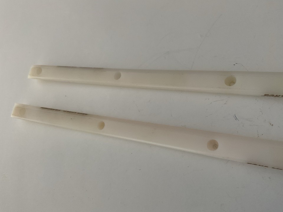 Santa Cruz Cellblock Skateboard Rails WHITE Vintage 80’s NOS NEW 14.5 ...