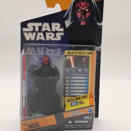Star Wars The Saga Legends Collection 2010 Darth Maul Figure SL08 New ...
