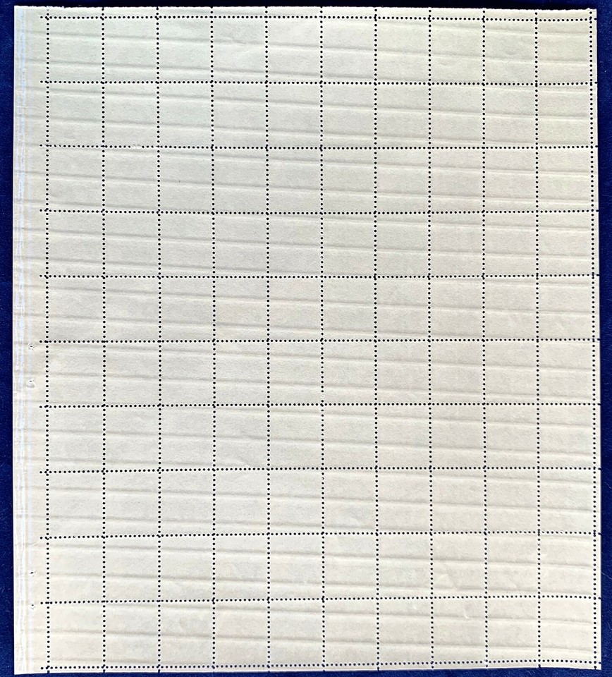 SCOTT #1279 ALBERT GALLATIN 1967 FULL SHEET OF 100 STAMPS, 1-1/4c FV ...