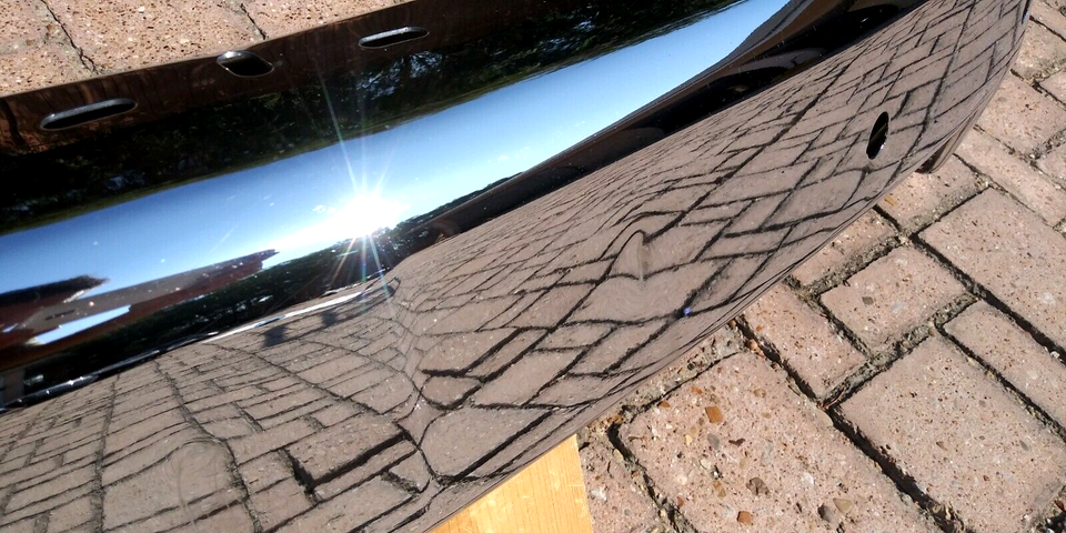 2019 2020 2021 2022 Chevy Silverado 1500 Bright Chrome Front Bumper ...