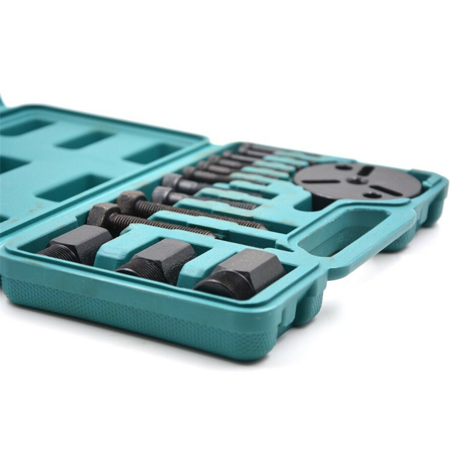 14pcs Car Air Conditioning Compressor Clutch Removal Puller Kit A/C ...
