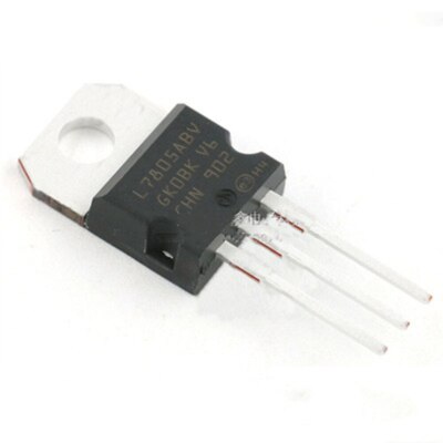 5pcs L7805ABV TO-220 L7805 5V TO-220 7805ABV TO220-3 Voltage regulator ...