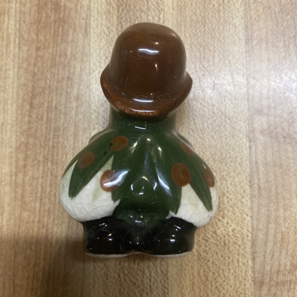 Vintage Ceramic Ladybug Beetle Insect Bug Smoking Cigar Figurine Japan ...