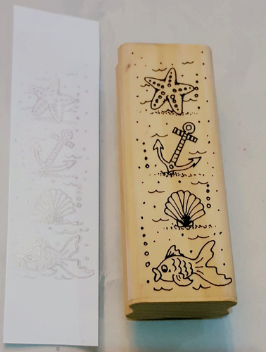 VGC Fern Gully 43G4B Sea Border Craft Stamp | eBay Australia